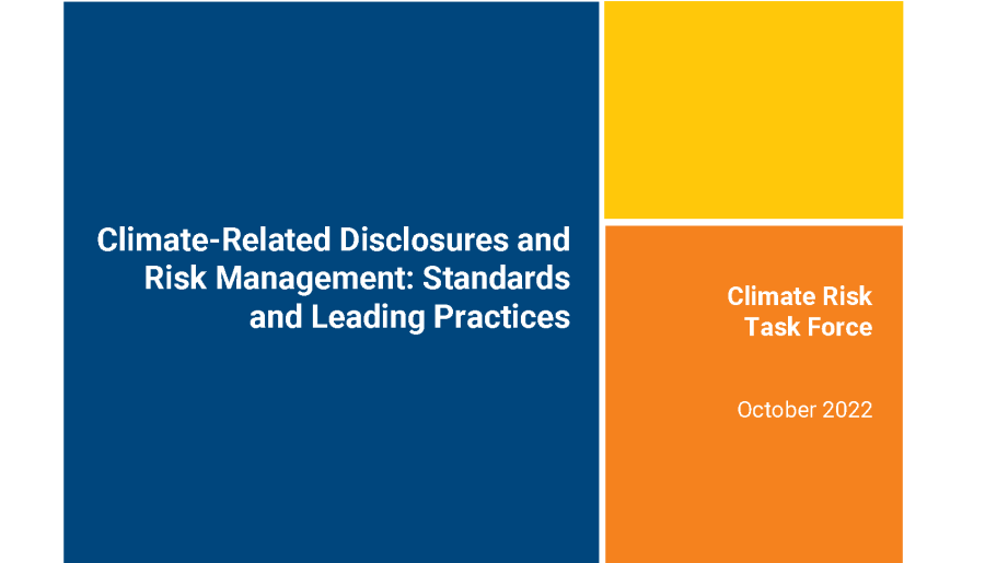 IAA Releases Paper on Climate-Related Disclosures and Risk Management ...